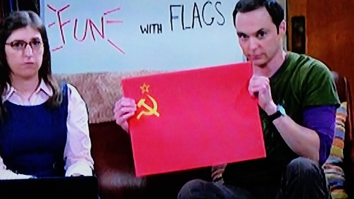 Dr Sheldon Cooper – Fun with Flags: Soviet Union (Big Bang Theory ...