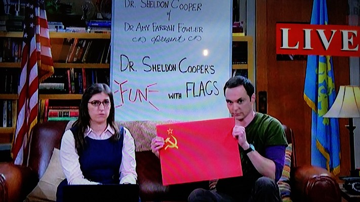 Dr Sheldon Cooper – Fun with Flags: Soviet Union (Big Bang Theory ...