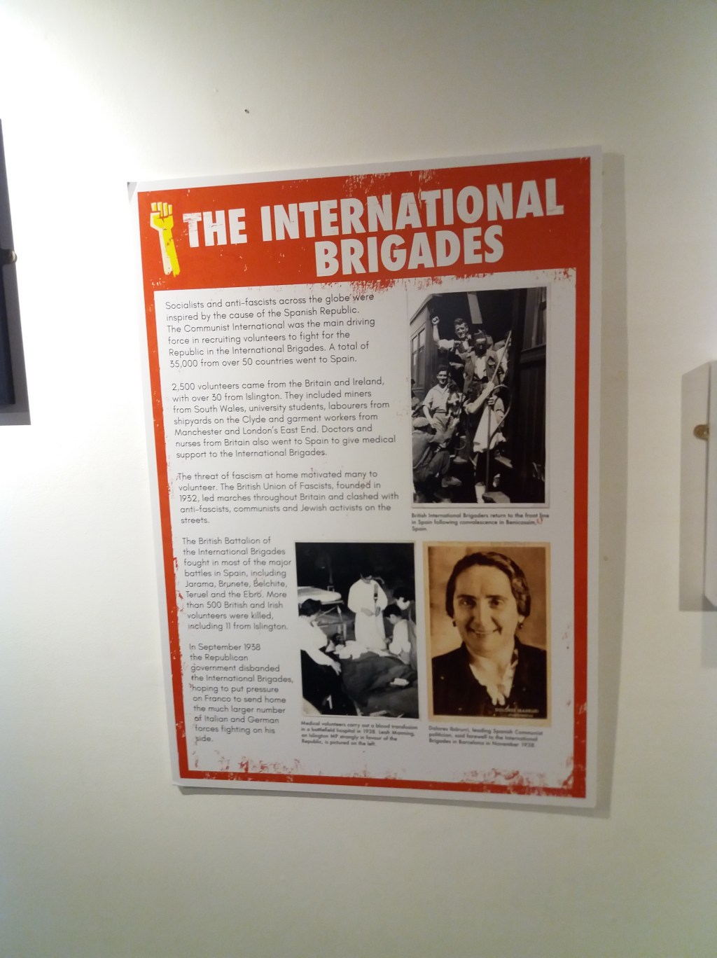 Islington Museum: Spanish Civil War Banners (24.6.2017) – SANGHA ...