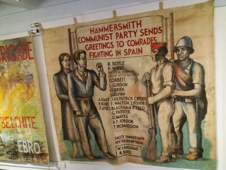 Islington Museum: Spanish Civil War Banners (24.6.2017) – SANGHA ...