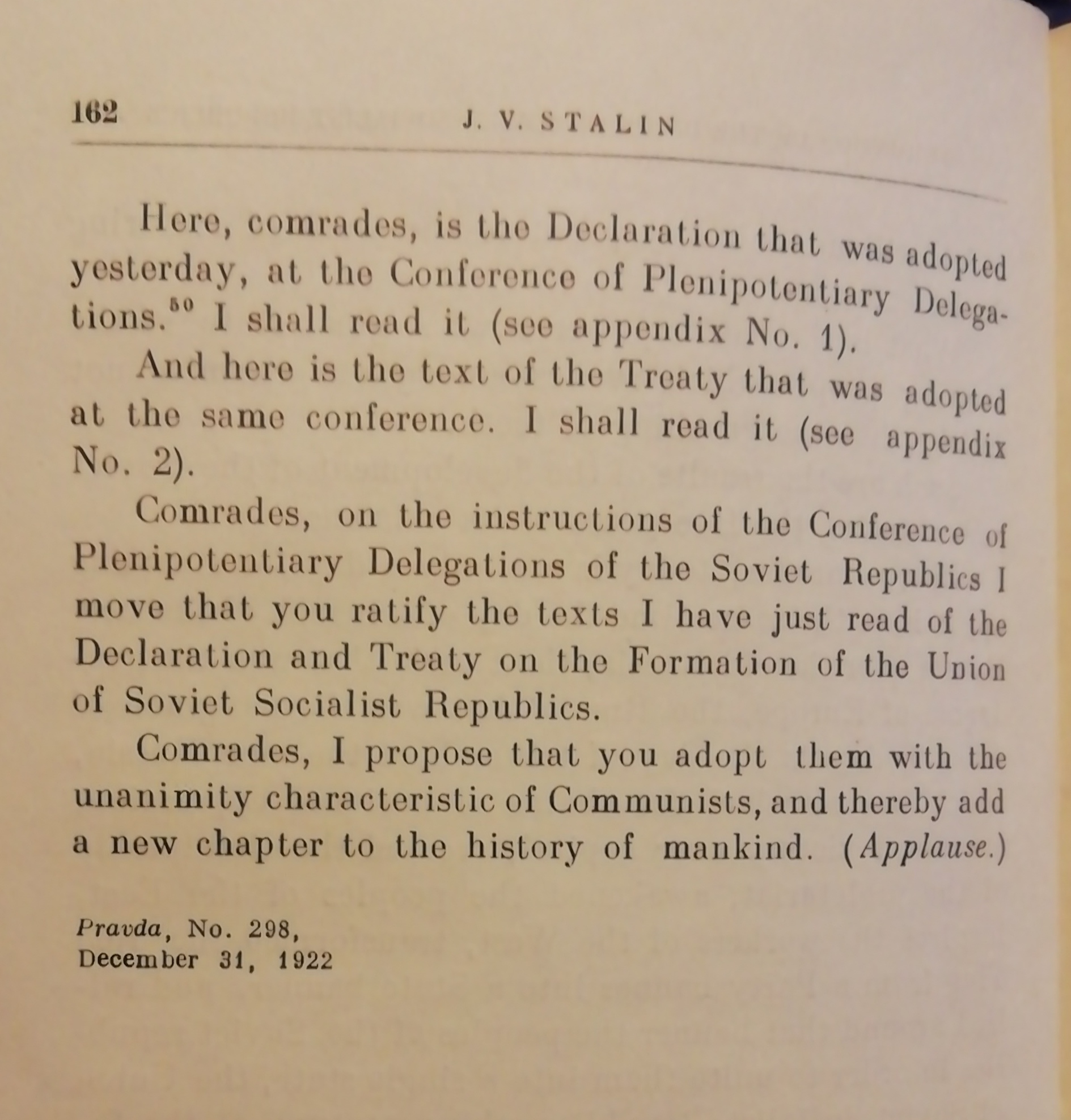 USSR FOUNDING (1922) DOCUMENT (3): The Formation of the Union of Soviet ...