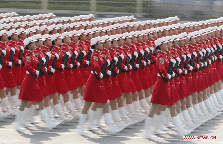 China: PLA Women’s Militia Unit – History of Fighting & Marching in ...