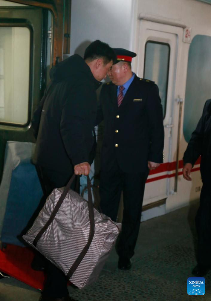 DPRK-China: International Passenger Train Ressumes & Arrives in ...